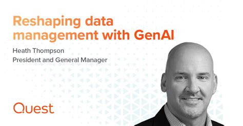 Quest Software On Linkedin Ai Datamanagement Datademocratization