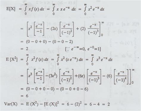 Ii Continuous Random Variables Formula Solved Example Problems