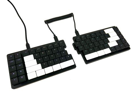 Cepstrum Choc Low Profile 65 65xt Split Staggered Keyboard Kit Keebio