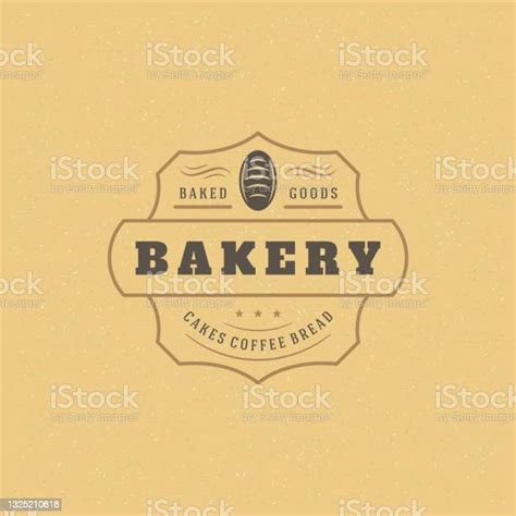 베이커리 배지 또는 라벨 복고풍 벡터 일러스트레이션 빵 또는 빵 실루엣 용 베이크 하우스 로고에 대한 스톡 벡터 아트 및 기타 이미지 로고 복고풍 빵집 Istock