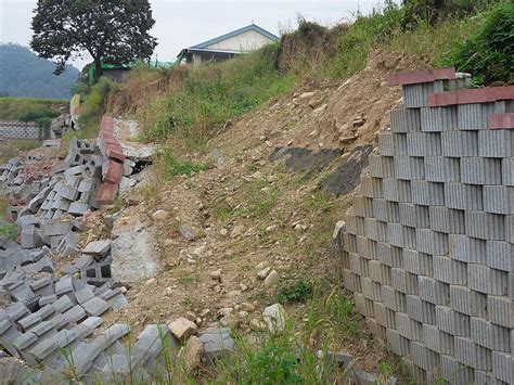 식생토낭과 콘크리트블록의 배수 기능 비교 네이버 블로그
