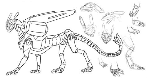 Robot Dragon Drawing At PaintingValley Com Explore Collection Of Robot Dragon Drawing