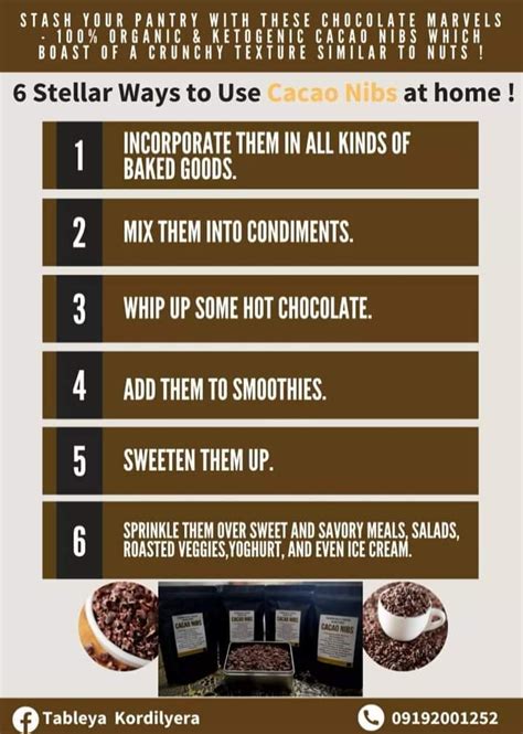 Nib We Say More Grab A Pack Of Cacao Tableya Kordilyera Facebook