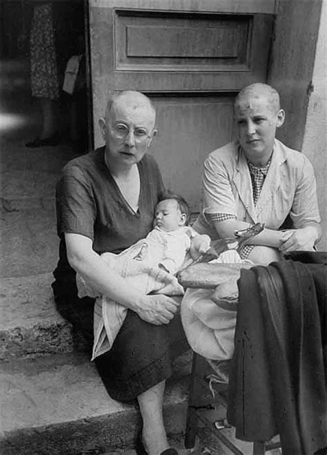 World War Ii In Pictures Collaborator Girls