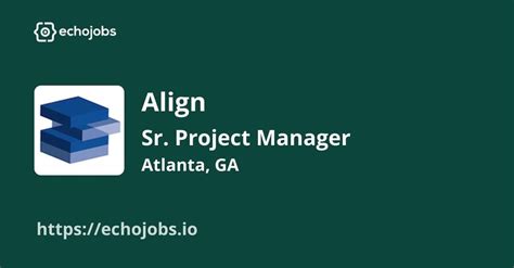 Align Is Hiring Sr Project Manager Critical Facilities Data Centers [atlanta Ga] R