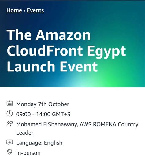Aws Amazon Egypt Ai Haitham Mamdouh