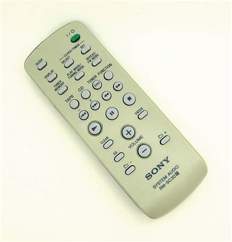 Original Sony Remote Control Rm Sc30 System Audio Onlineshop For
