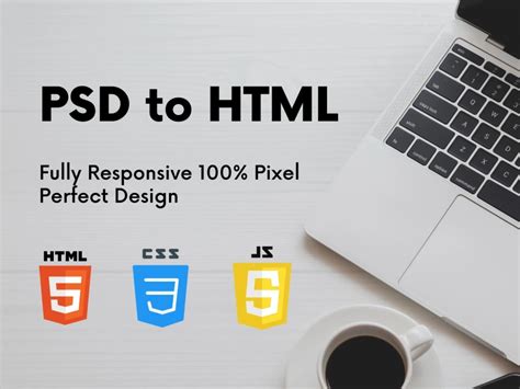 Psd Figma Adobe Xd To Fully Responsive Html5 Css3 Bootstrap Js