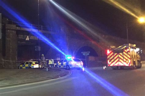 Canal Road Strood Closed After A Fire At A Derelict Pub And Police