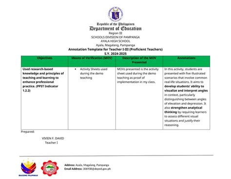 Individual Development Plan Idp Template Sy 2022 2023docx