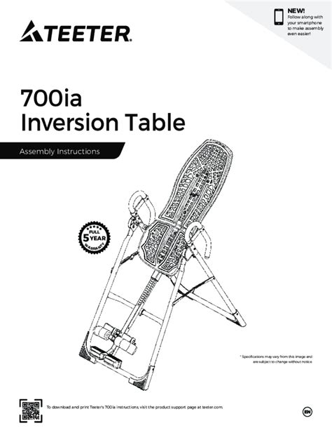 Fillable Online Teeter 700ia Assembly Instructions Manual Fax Email