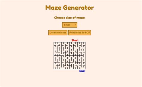 Github Mwix123maze Generator