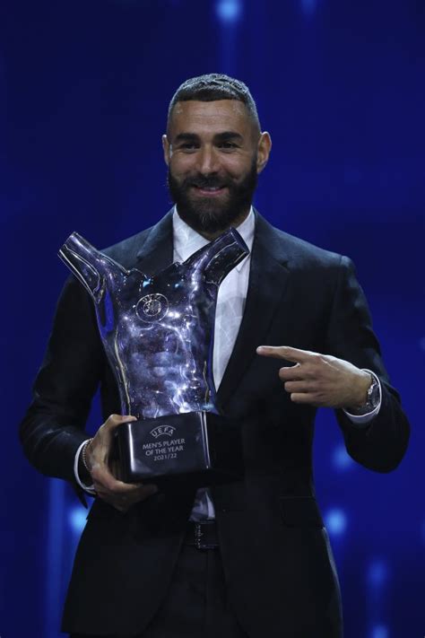 레알 마드리드 더블 주역 벤제마 첫 Uefa 올해의 선수 파이낸셜뉴스