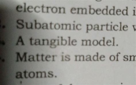 Electron Embedded Subatomic Particle A Studyx