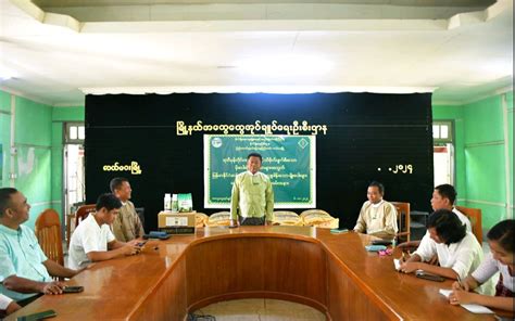 လယ်ဝေးမြို့နယ်အတွင်း ရာဂီမုန်တိုင်းဒဏ်ကြောင့် ထိခိုက်ပျက်စီးသော မိုးစပါးစိုက်ဧရိယာများအတွက် မြန