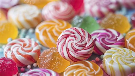 Sweet Candies On Backgroumd Candy Background Sweet Candy Banner