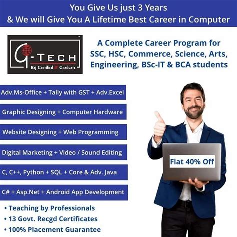 Raj Certified It Graduate Information Technology Course At ₹ 50000 Year