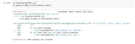Dma Ip Cause Jupyter Notebook Kernel Dying Support Pynq
