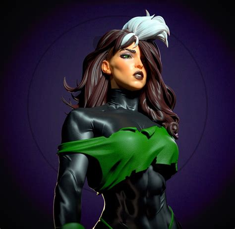 2926 Rogue Nsfw X Men Stl 3d Print Files My Stl