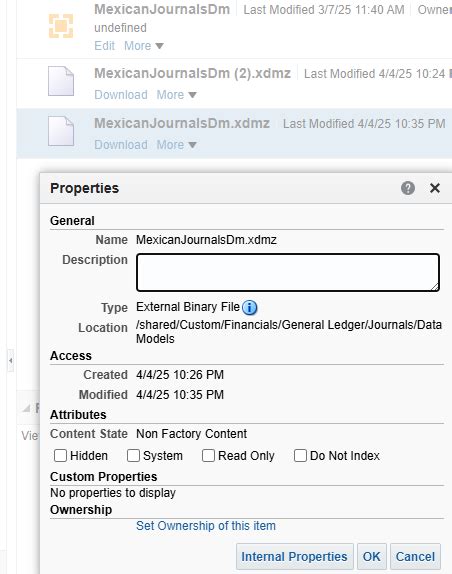 Oracle Erp Cloud Customize Seeded Report Xdmz File Not Being Recognized — Oracle