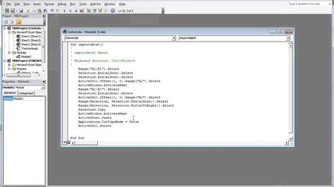 How To Edit A Macro In Excel Youtube