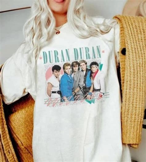 Vintage Duran Duran Shirt Duran Duran Shirt Music Shirt T Music Merch Duran Duran Concert