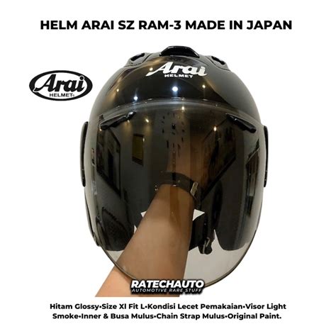 Jual Helm Arai Sz Ram3 Made In Japan Helm Arai Half Face Arai Half Face