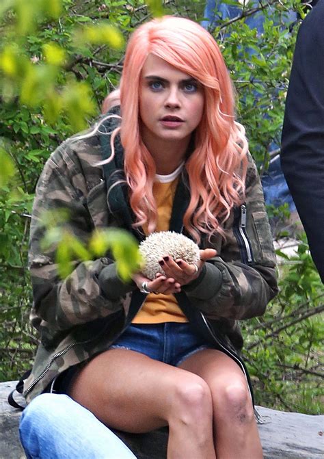 Cara Delevingne On The Set Of Life In A Year In Toronto Hawtcelebs