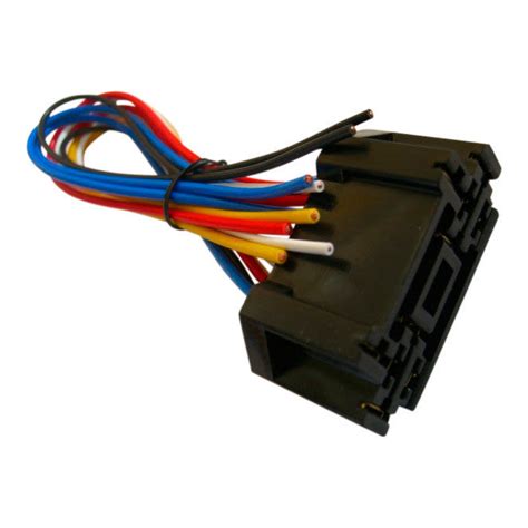 12 Volt Double Socket And Wiring Harness For Single Pull Double Throw Relay Dpdt