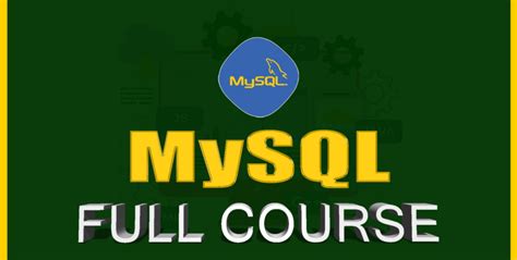 MySQL FULL COURSE NEHMTECH