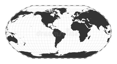 World Map Graticules Stock Illustrations 281 World Map Graticules Stock Illustrations Vectors