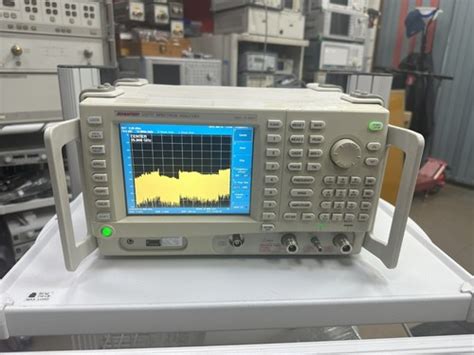 Advantest U3771 9khz 31 8ghz Portable Rf Spectrum Analyzer Fully