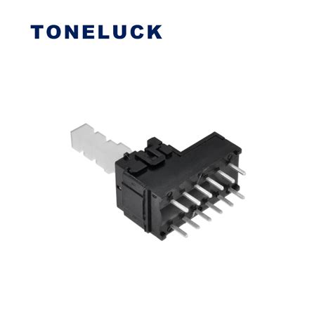Push Button Latching Switch Pole Mm Pin Plunger TONELUCK