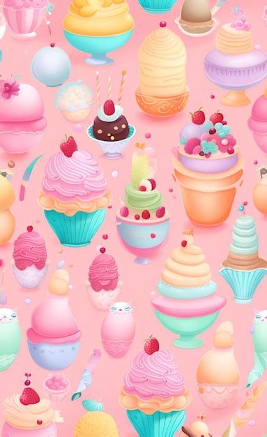 Premium Photo Pudding Art