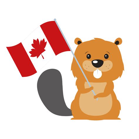 Free Cartoon Canada Day Clipart Template To Edit Online