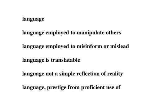 Ppt Whorfian Hypothesis Powerpoint Presentation Free Download Id 4356684