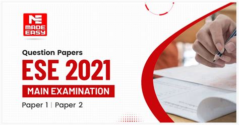 ESE 2021 Main Examinations Question Papers MADE EASY