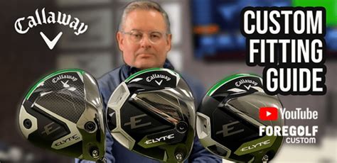 New For 2025 Callaway Elyte Driver Custom Fitting Guide Youtube
