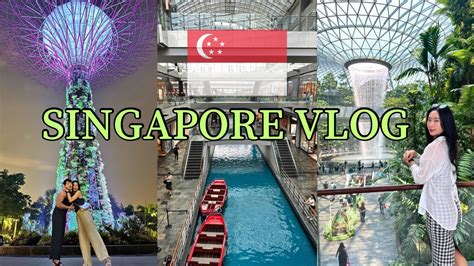 🇸🇬싱가포르 신혼여행vlog 싱가포르 경유 발리행 ️허니문🍯 쥬얼창이 마리나베이샌즈🏛️ 가든스바이더베이🌳 플라워돔