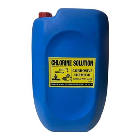 Chlorine Liquid Solution For Surface Disinfectant 7782 50 5 At Best