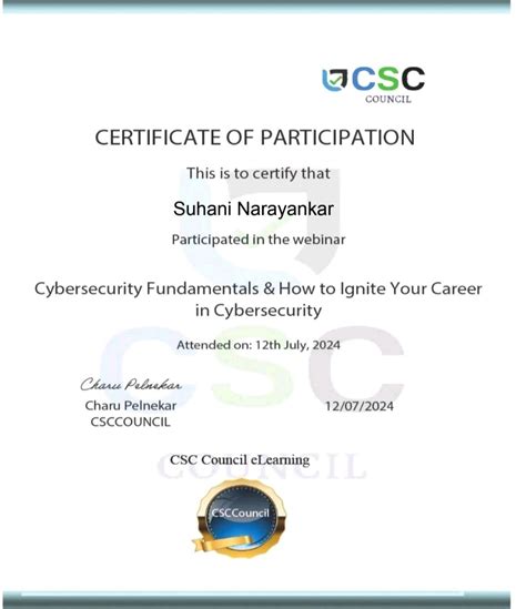 Suhani Narayankar On Linkedin Hello Connections Attending The Online Meeting On Cybersecurity
