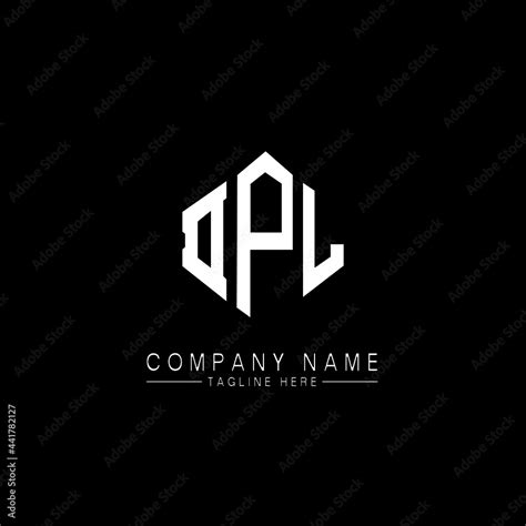 Dpl Letter Logo Design With Polygon Shape Dpl Polygon Logo Monogram Dpl Cube Logo Design Dpl