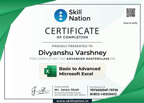 Divyanshu Varshney On Linkedin Microsoftexcel Dataanalysis Productivityboost Skillnation