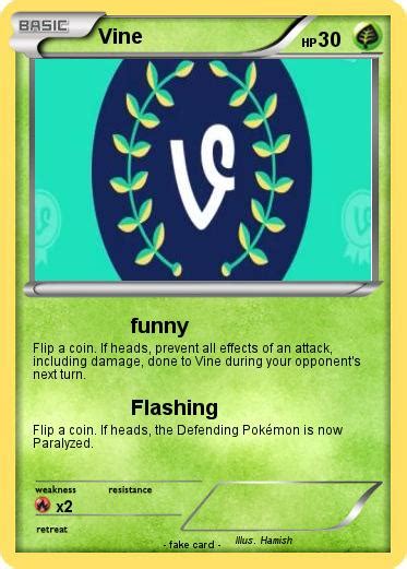 Pokémon Vine 55 55 Funny My Pokemon Card