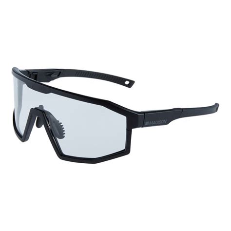 Madison Enigma Glasses Matt Black Frame Clear Lens Rider