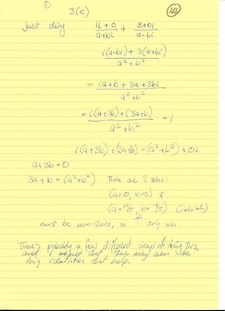 Captaincalculus Ncea 3 Calculus Exam 2022 Complex Numbers How Id Answer