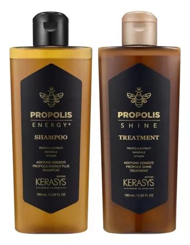 Kerasys Propolis Shampoo Energy 180ml Treatment Shine 180m Mercadolivre