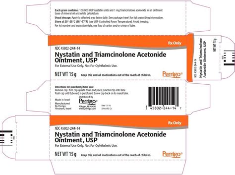 Nystatin And Triamcinolone Ointment Fda Prescribing Information Side Effects And Uses