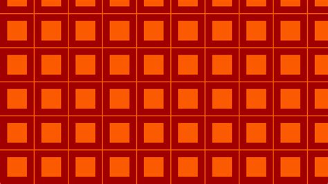 Abstract Dark Orange Square Background