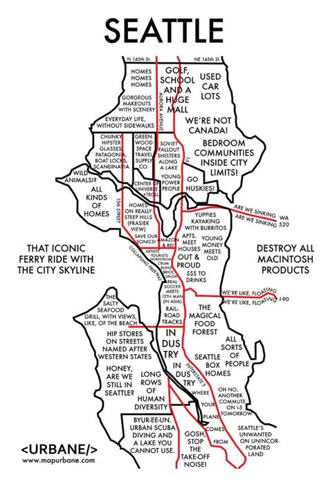 Seattle Map By Neighborhoods